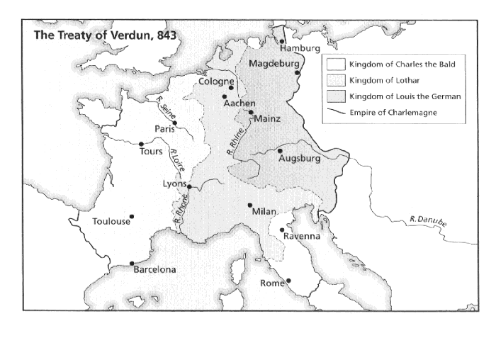 Treaty of Verdun, 843